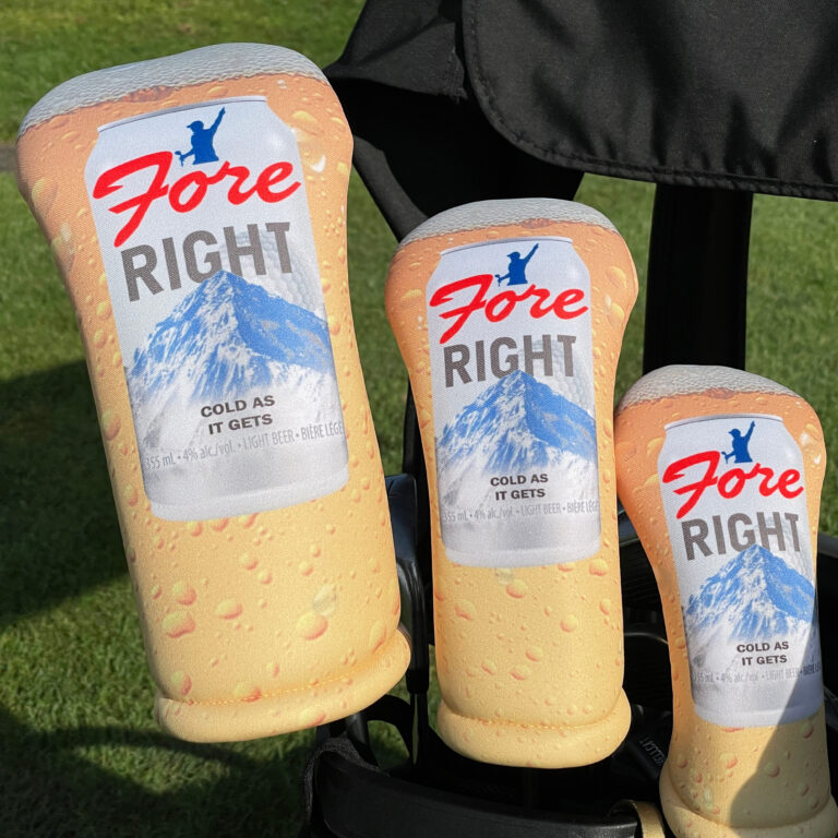 Fore Right Club Headcover - BeeJo's Golf