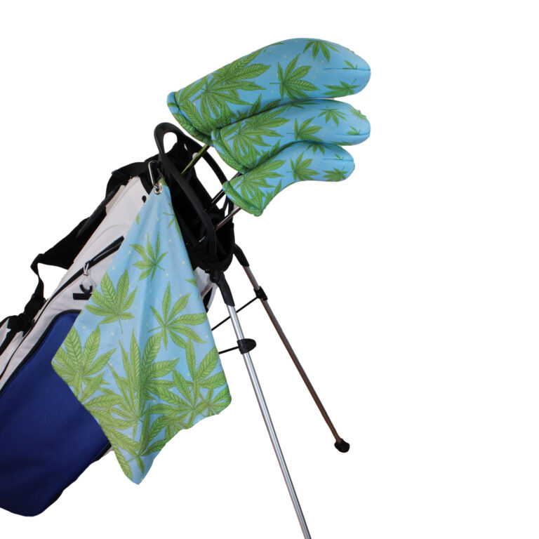Blue Marijuana Golf Gift-Set- BeeJo's Golf