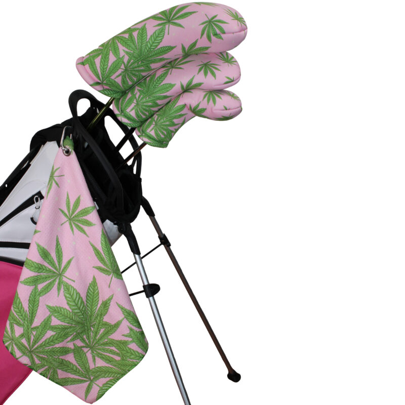 Pink Marijuana Golf Gift-Set- BeeJo's Golf